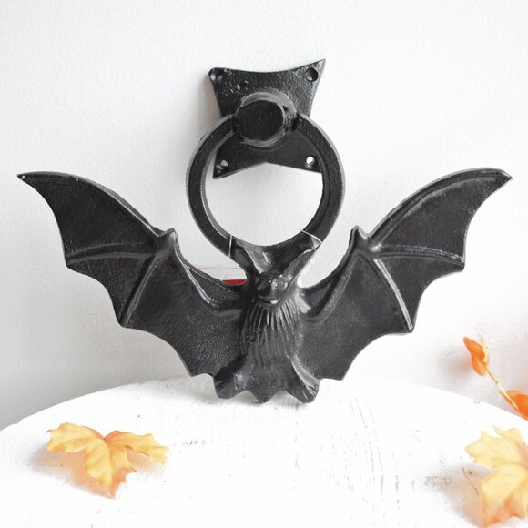 Haunted Manor | Accents | Black Cast Iron Metal Rustic Gothic Vampire ...